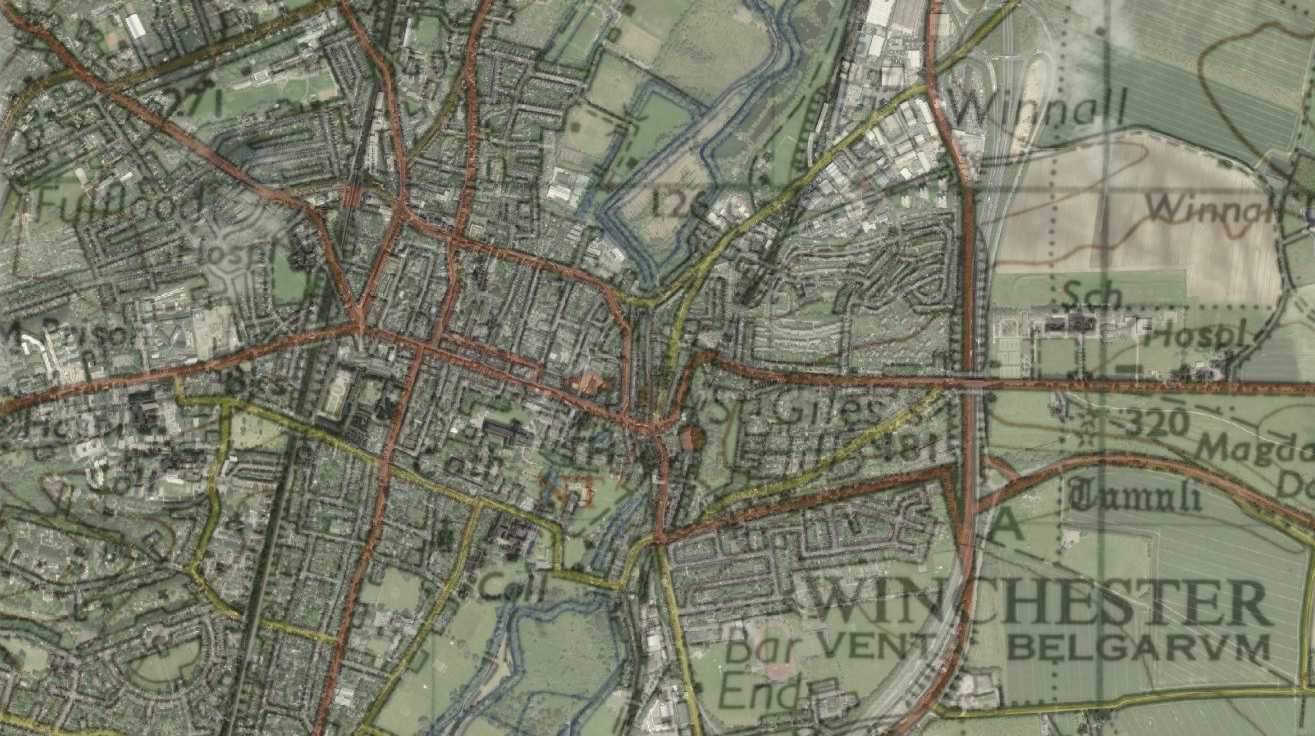 Explore historic maps of Winchester – walkWINCHESTER
