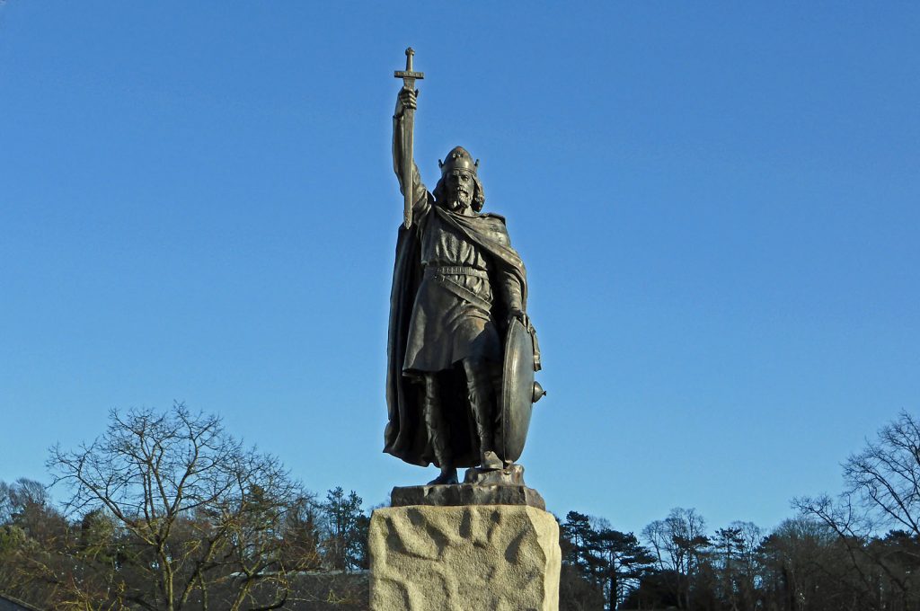King Alfred, Winchester - walkWINCHESTER