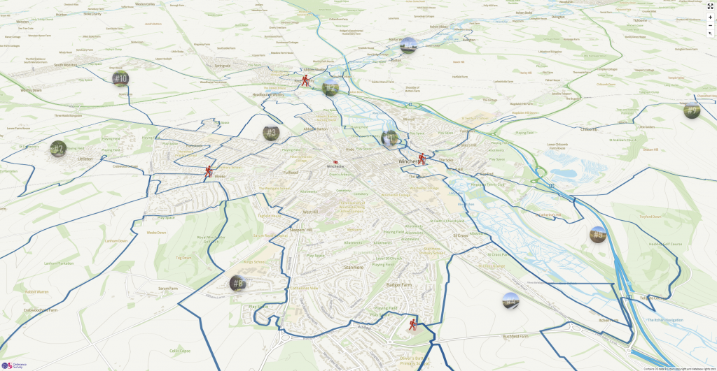 Complete the 12 walks challenge - walkWINCHESTER